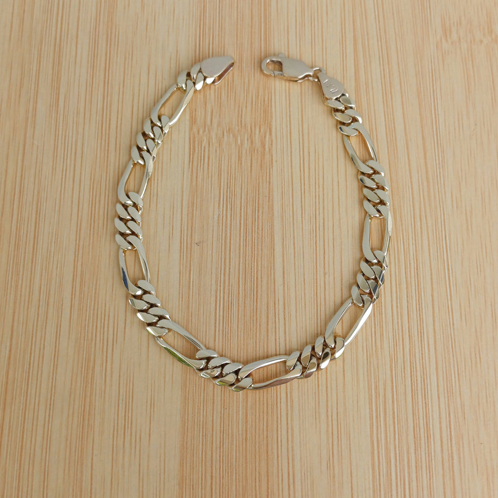 6MM Cartier Figaro Bracelet 14K – GOODFELLA JEWELRY