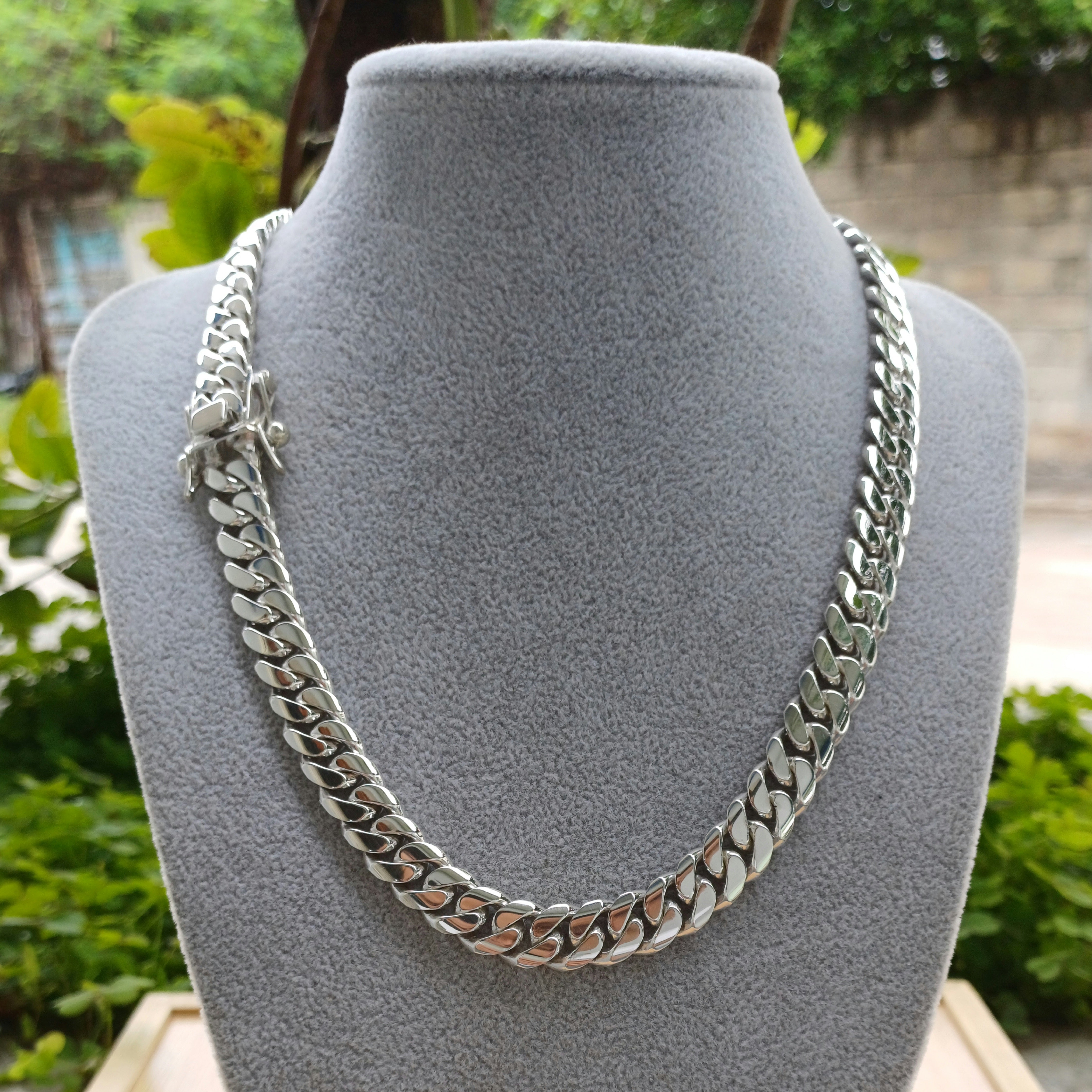 10MM Mexican Cuban Link Chain – GOODFELLA JEWELRY