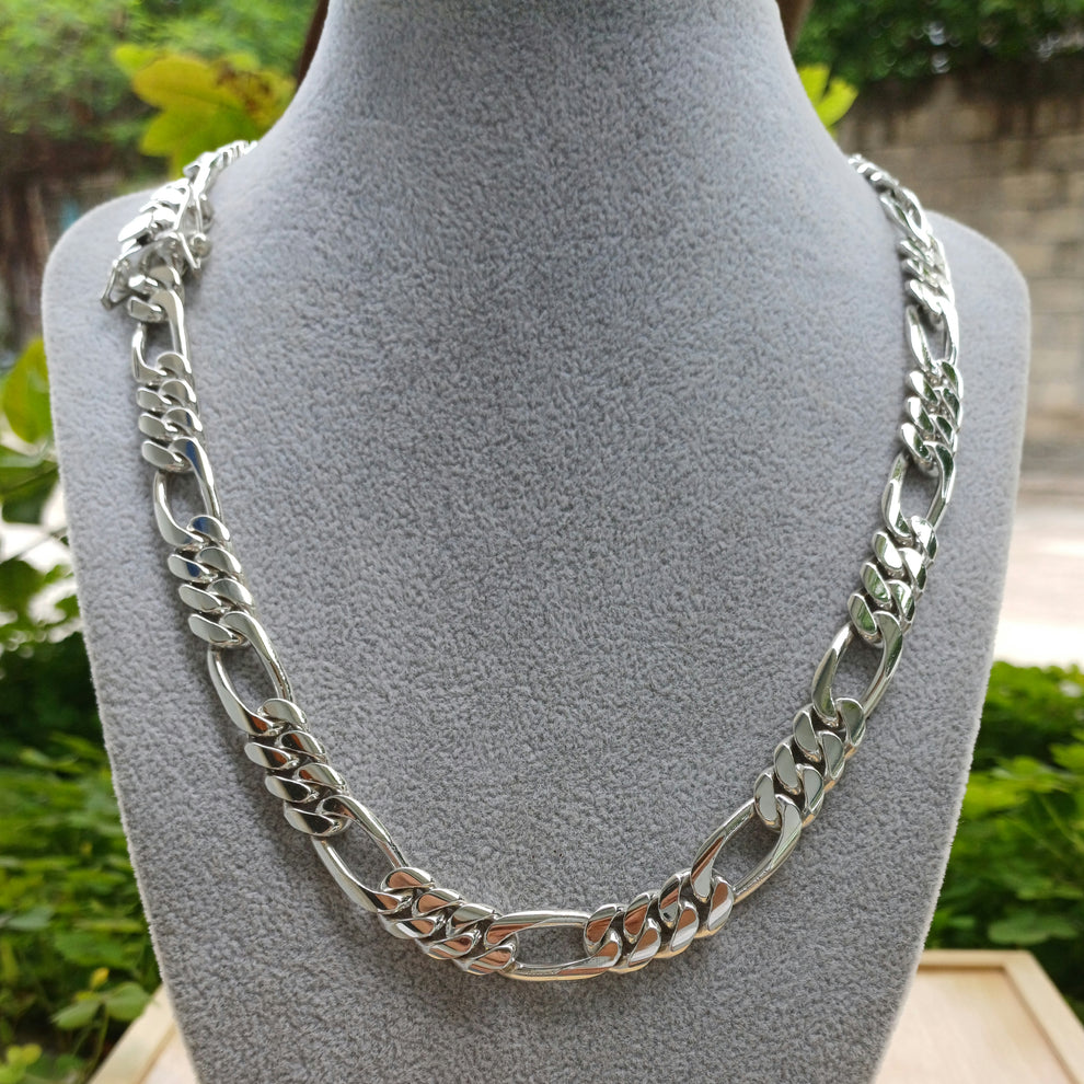 10MM Cartier Figaro Chain – GOODFELLA JEWELRY