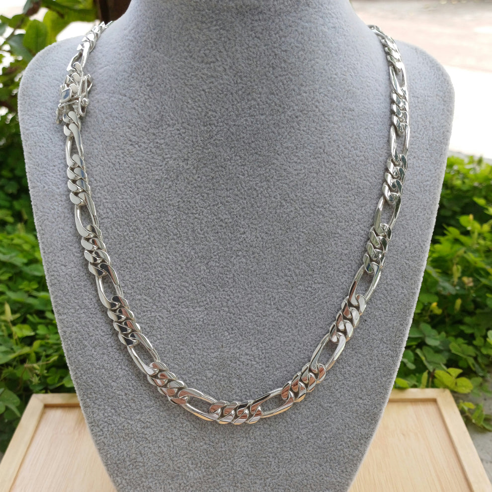 8MM Cartier Figaro Link Chain – GOODFELLA JEWELRY